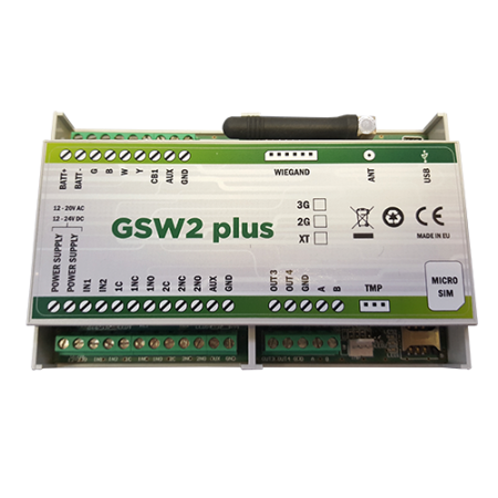 GSW2 Plus 2G/3G GPRS Gateway | Alarm2Gsm